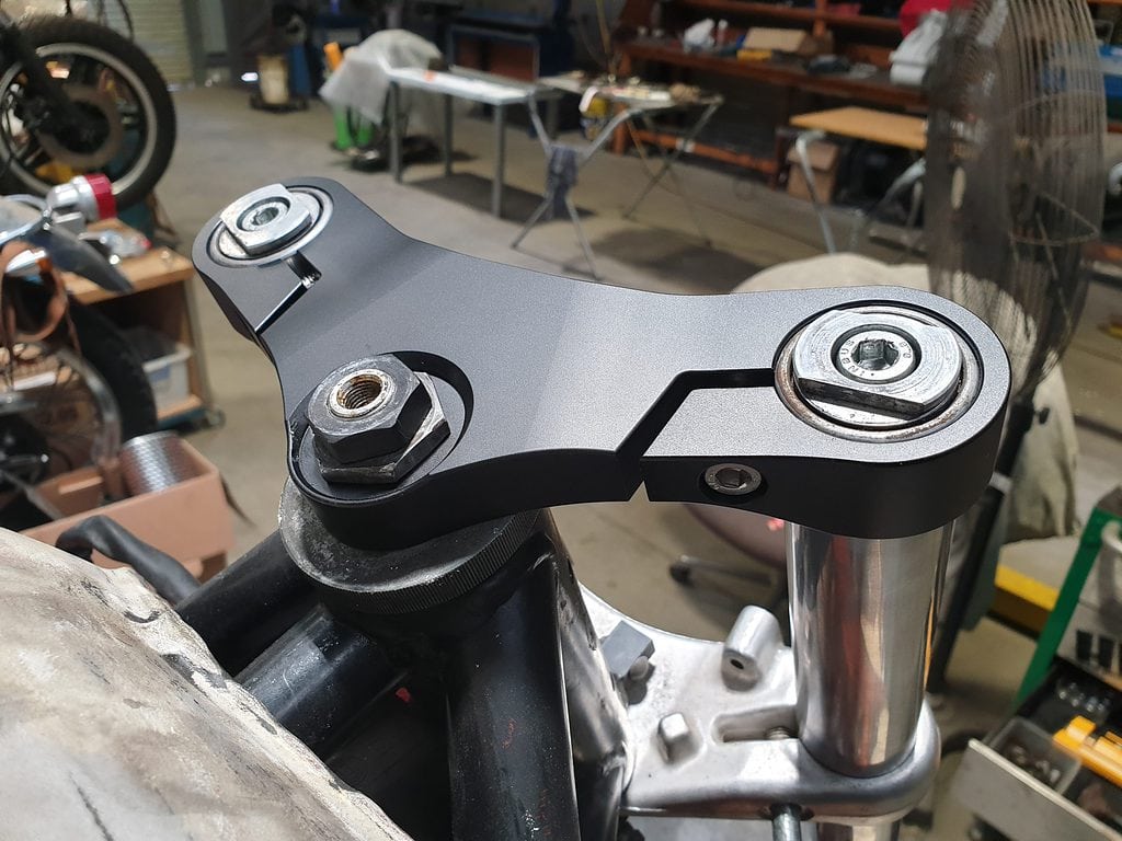 JAX Garage: BMW K Series Top Triple Clamp Replacement